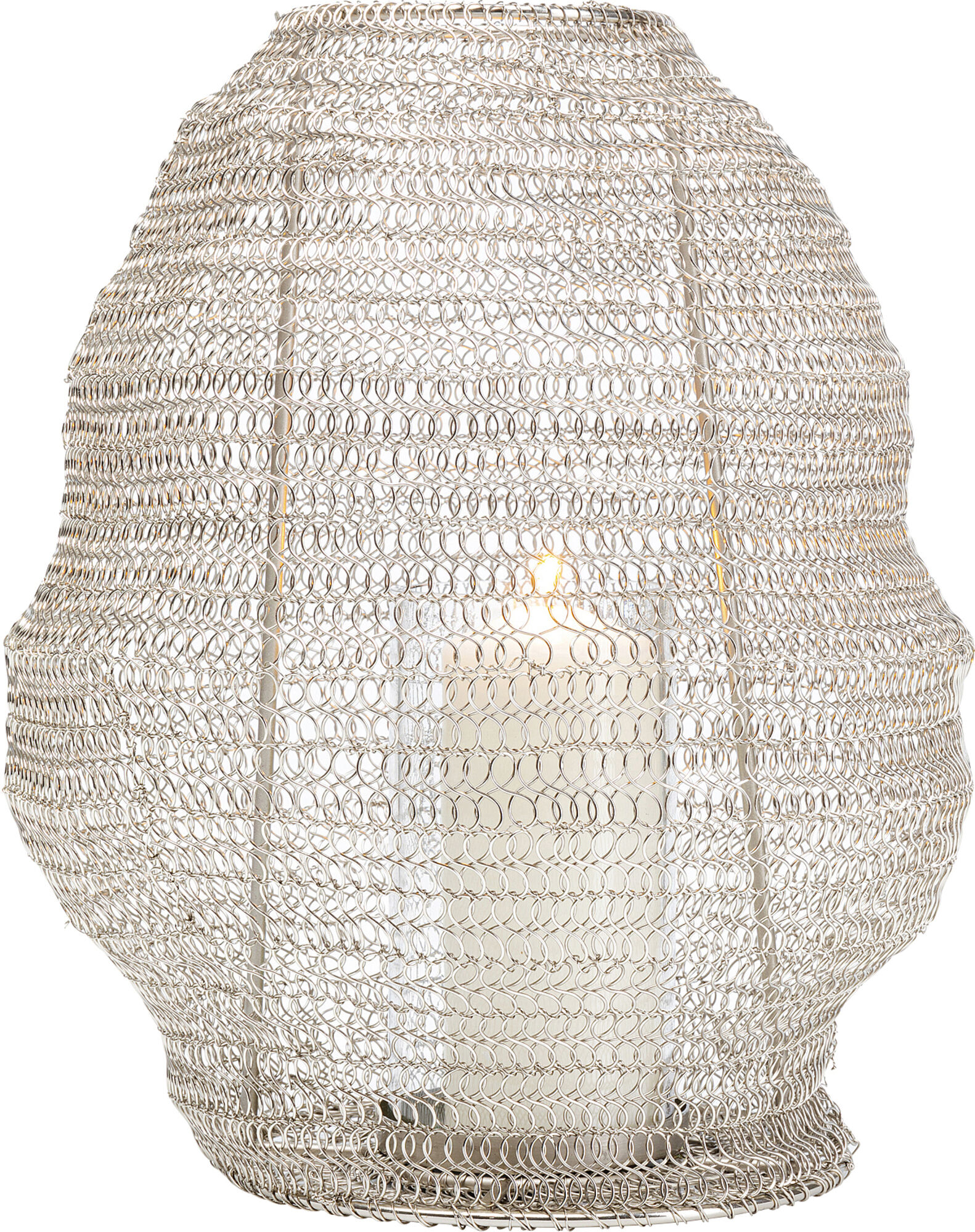 Laterne Mesh Silber Ø30cm - KARE die zwei Wohnsinnigen Handels GmbH