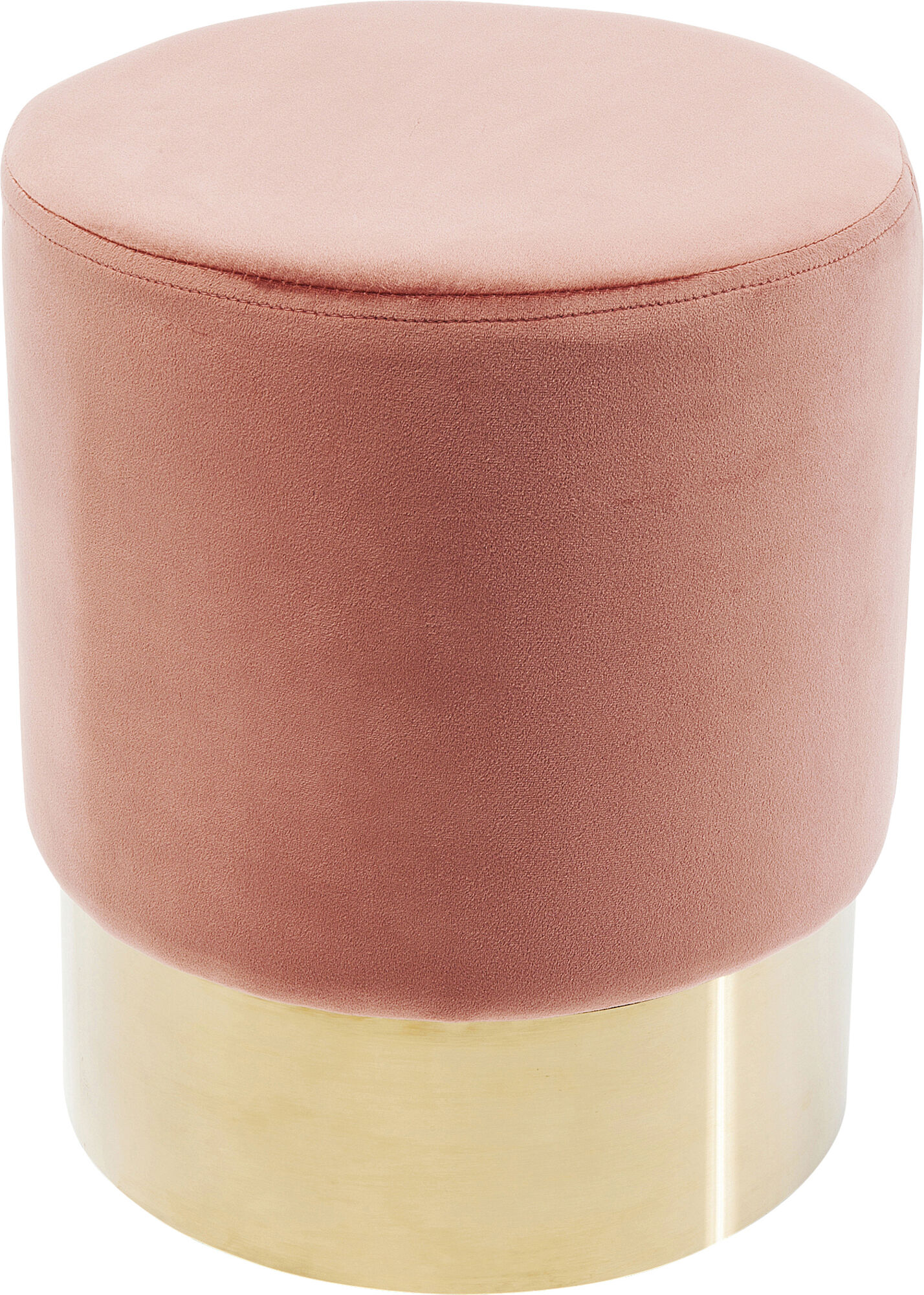 Hocker Cherry Rose Brass Ø35cm - KARE Online GmbH