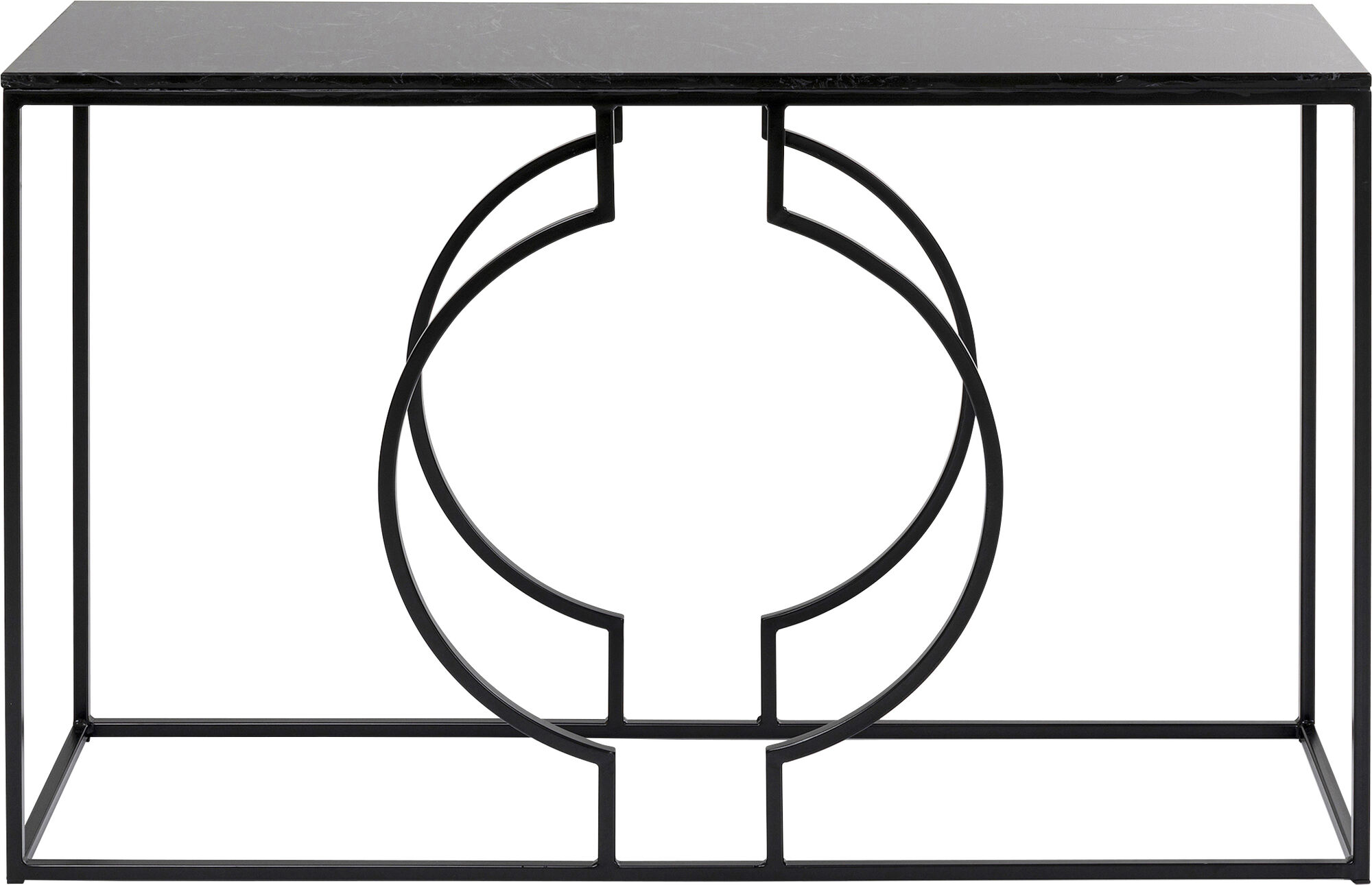 Konsole Miami Loft Schwarz 120x75cm - KARE Online GmbH