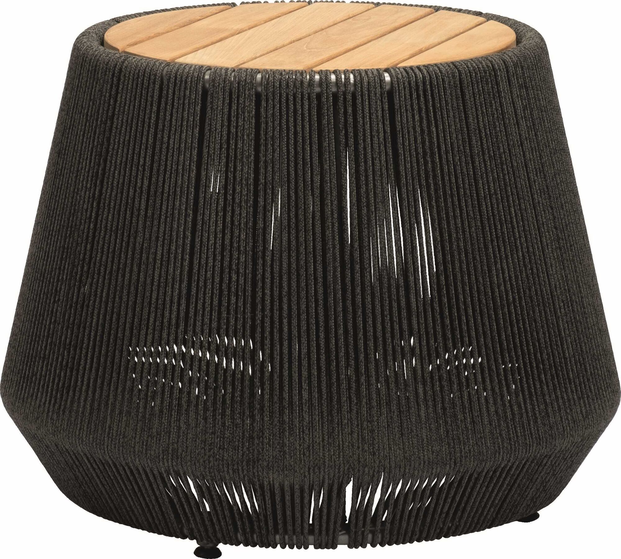 Stern Beistelltisch Ø 60cm Alu Rope schiefergrau - KARE die zwei Wohnsinnigen Handels GmbH