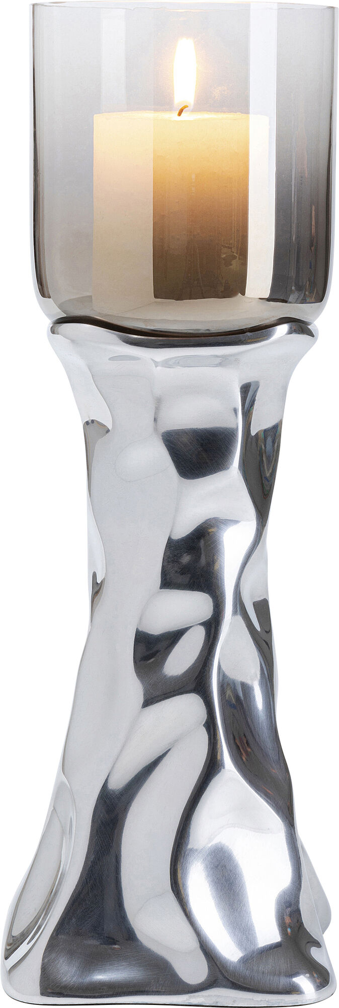 Kerzenständer Jade Silber 38cm - KARE die zwei Wohnsinnigen Handels GmbH