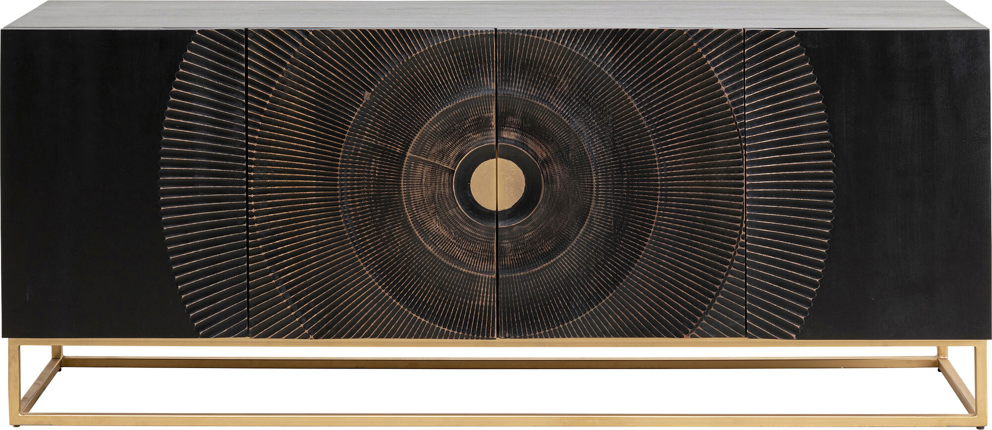 Sideboard Madeira Dunkel 177x75cm - KARE die zwei Wohnsinnigen Handels GmbH