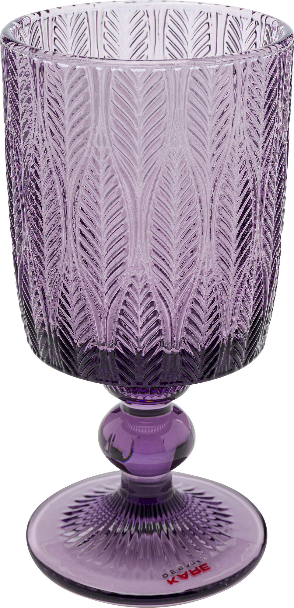 Weinglas Fogli Lila - KARE die zwei Wohnsinnigen Handels GmbH