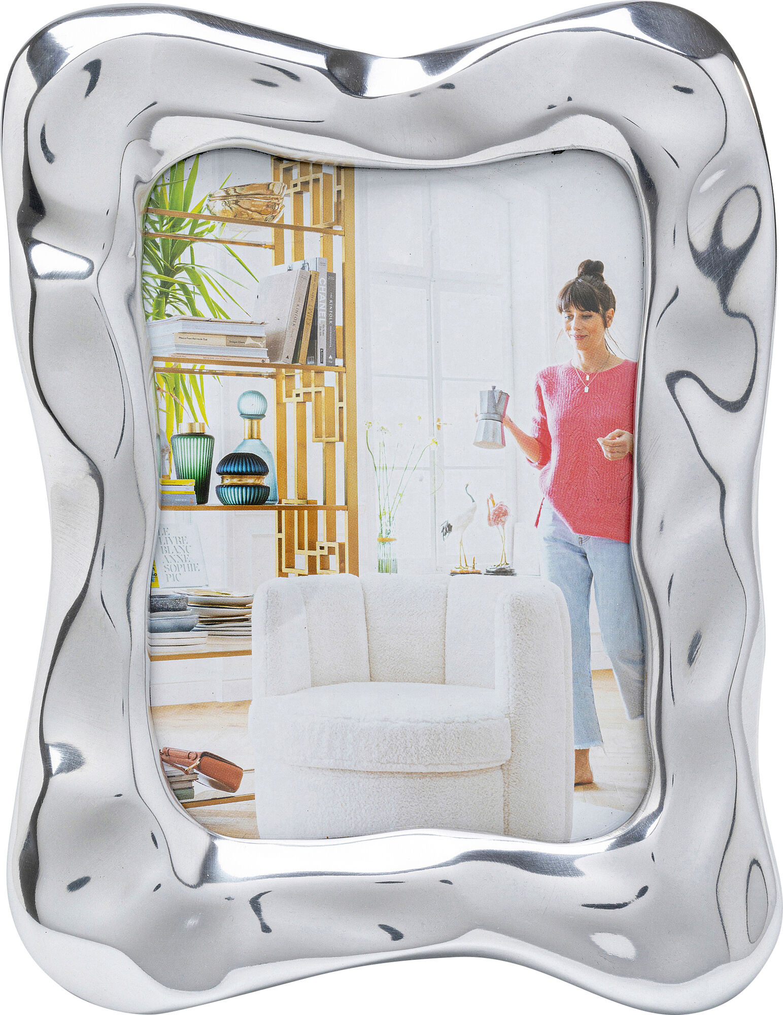 Bilderrahmen Jade Swing Silber 13x18cm - KARE Online GmbH