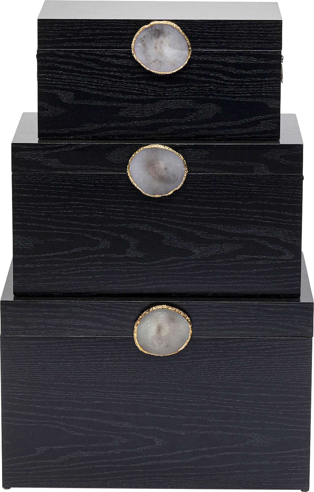 Box Nifty Schwarz (3/Set) - KARE Online GmbH