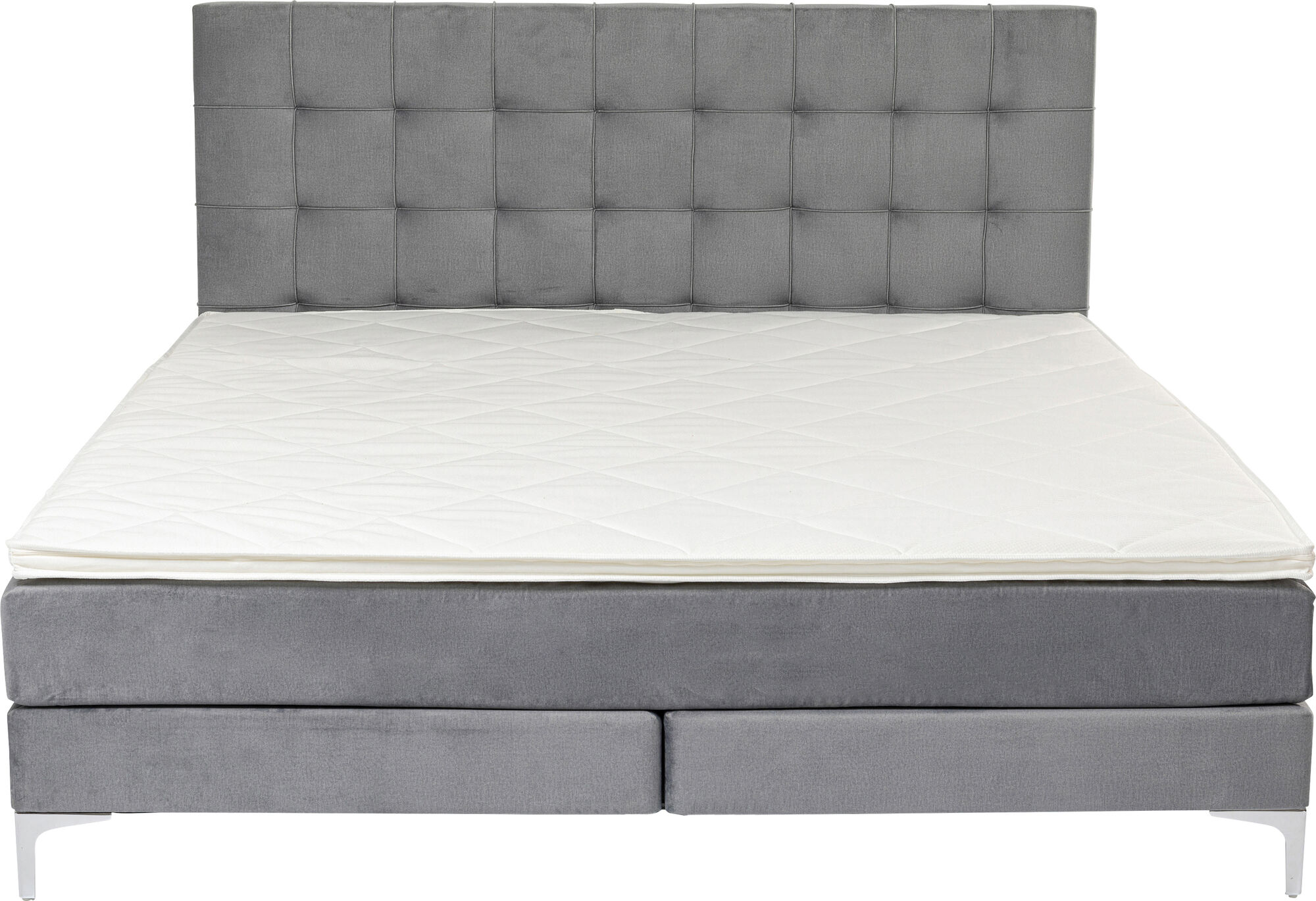 Boxspringbett Benito Star Grau 160x200cm - KARE Online GmbH