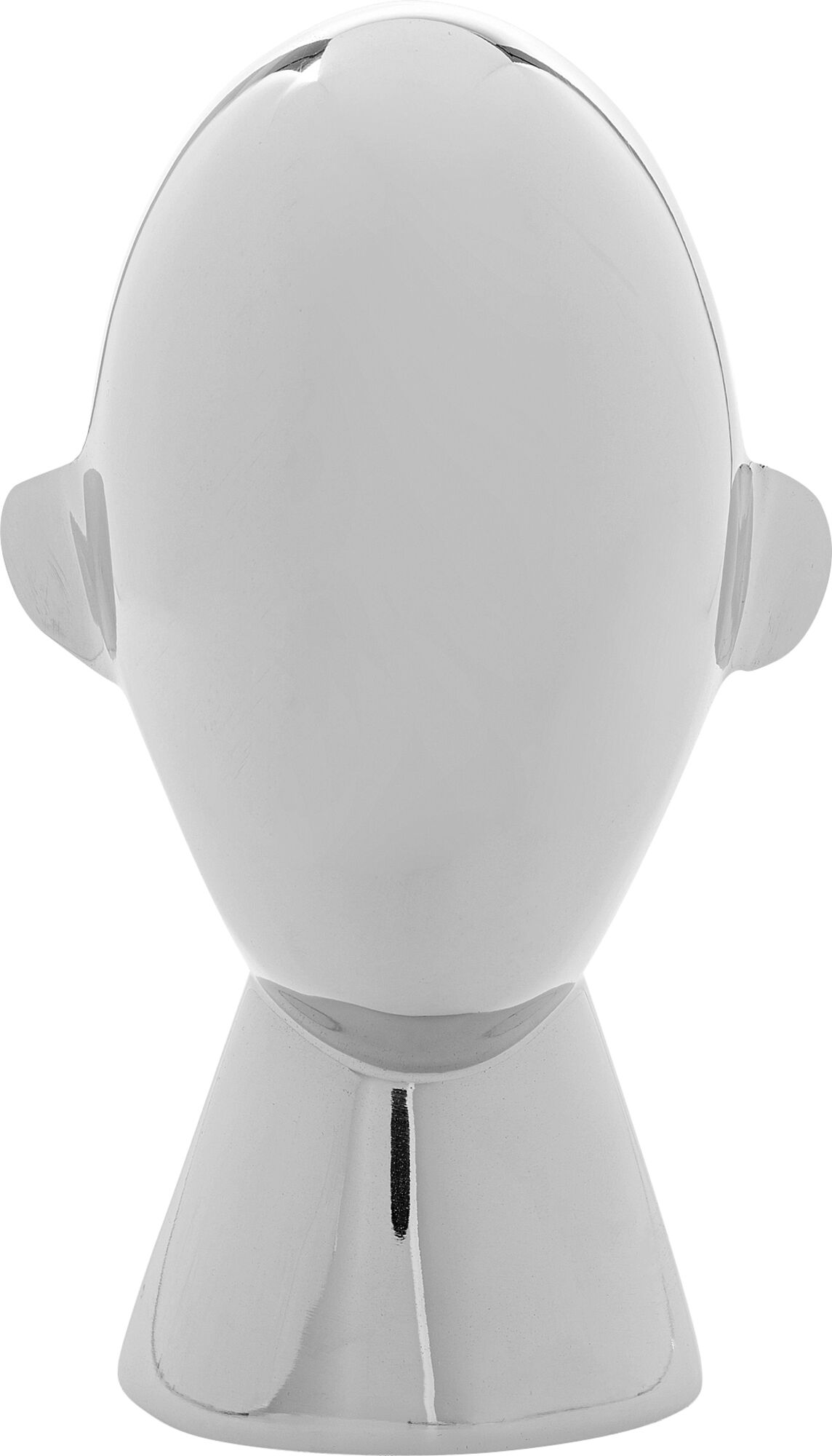 Deko Objekt Abstract Face Silber 22cm - KARE die zwei Wohnsinnigen Handels GmbH