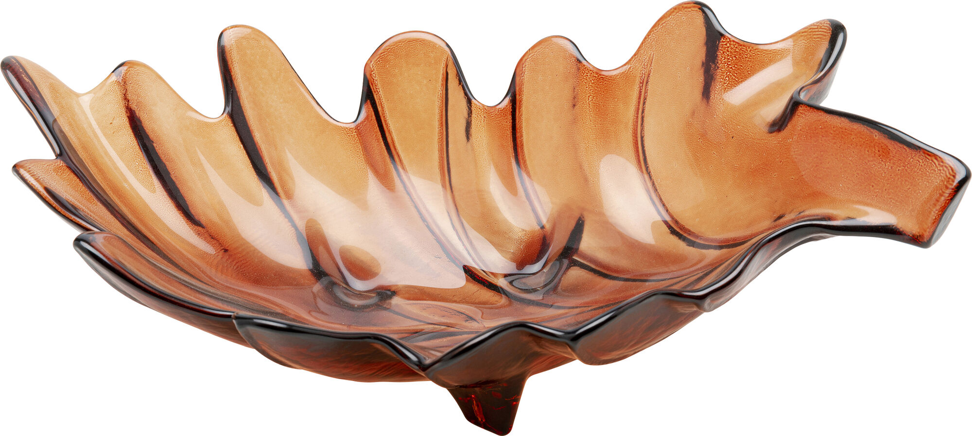 Deko Schale Leaf Rot 11cm - KARE Online GmbH