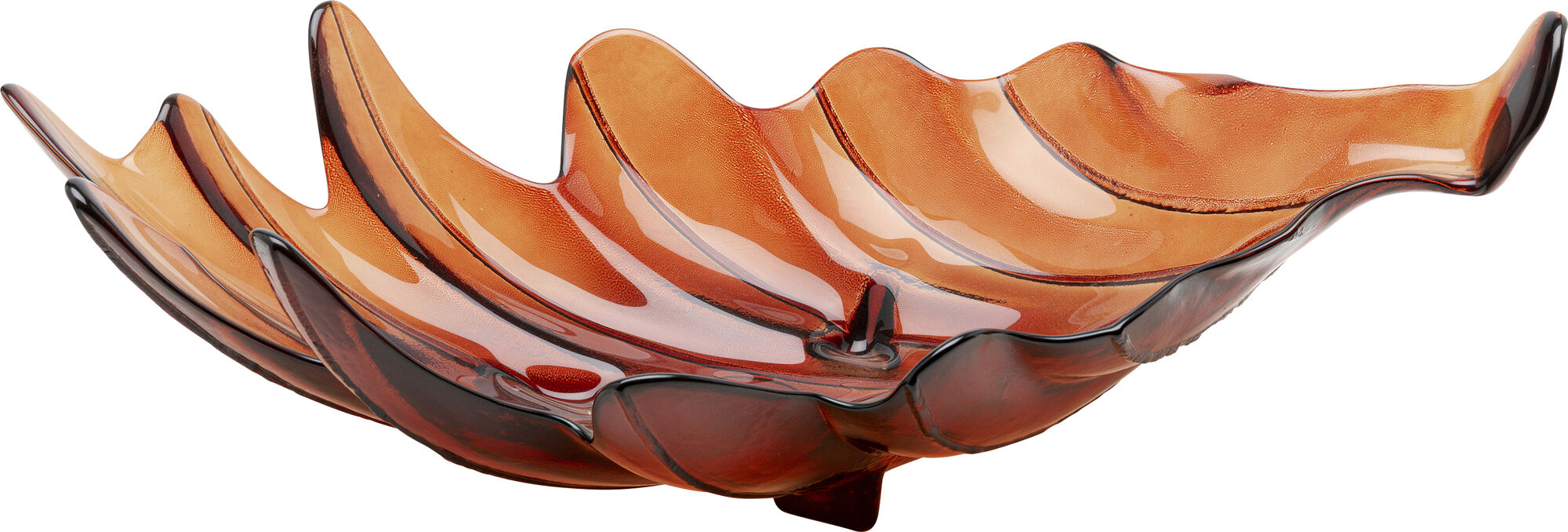 Deko Schale Leaf Rot 14cm - KARE Online GmbH