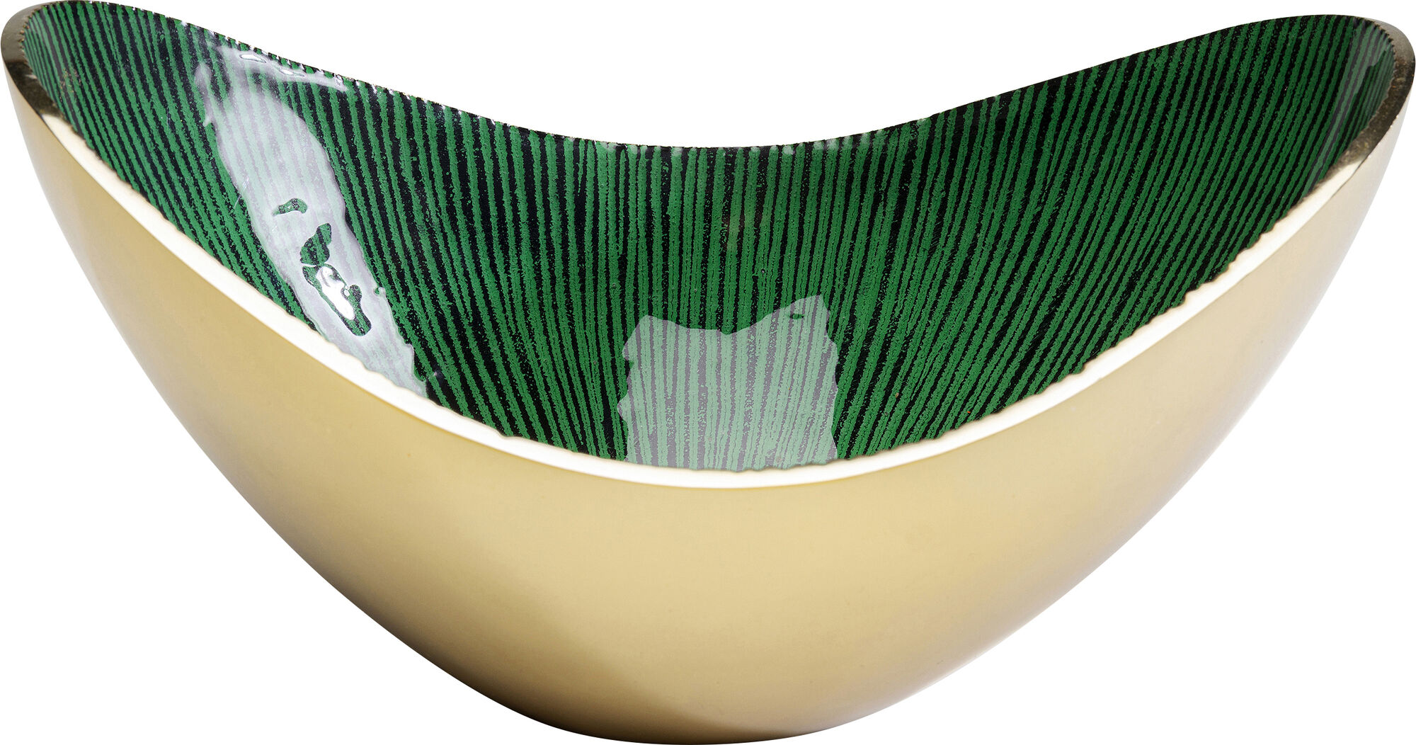 Deko Schale Samba Colore Line Grün 14cm - KARE Online GmbH