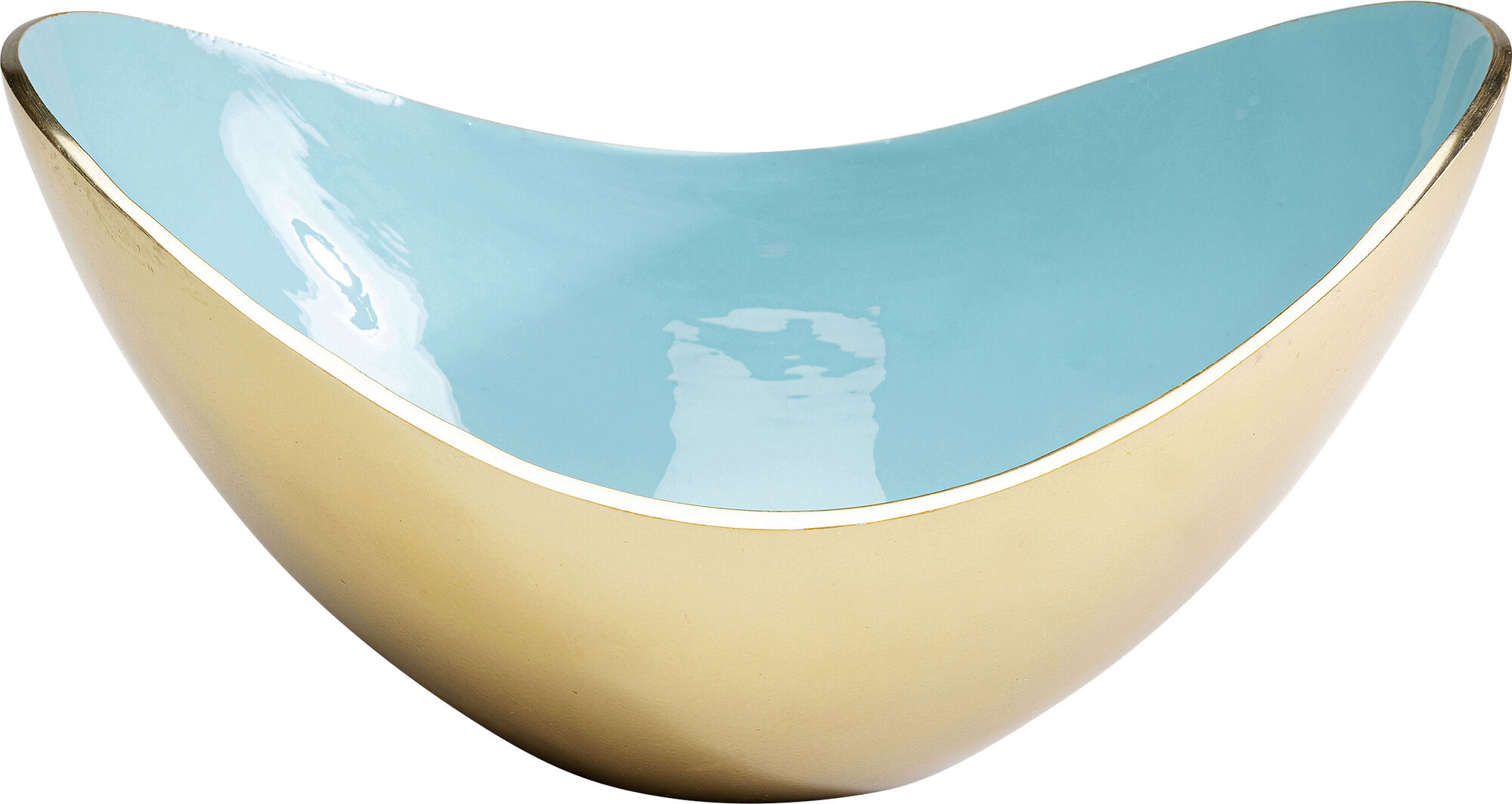 Deko Schale Samba Colore Plain Hellblau 14cm - KARE Online GmbH