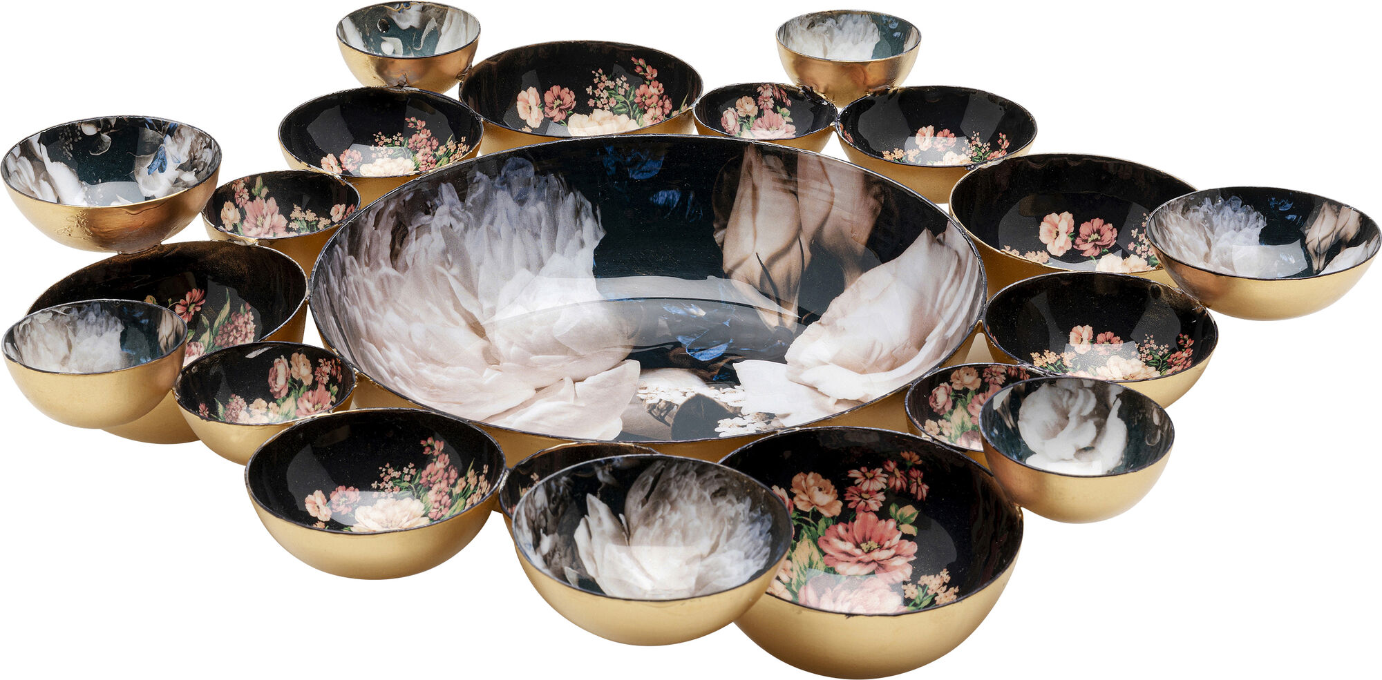 Deko Schale Wild Roses Ø40cm - KARE Online GmbH