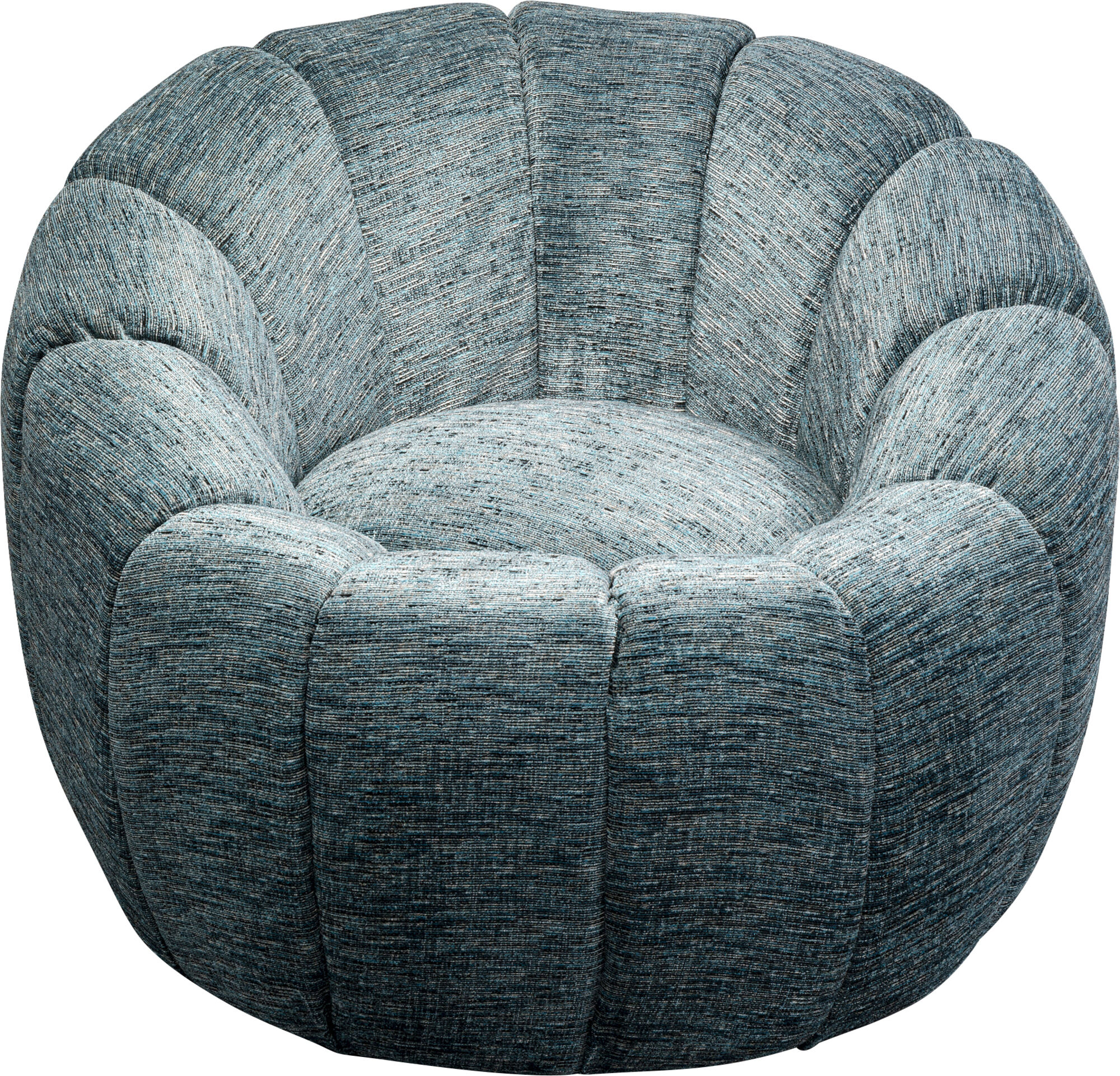 Drehsessel Fiori Blau - KARE Online GmbH
