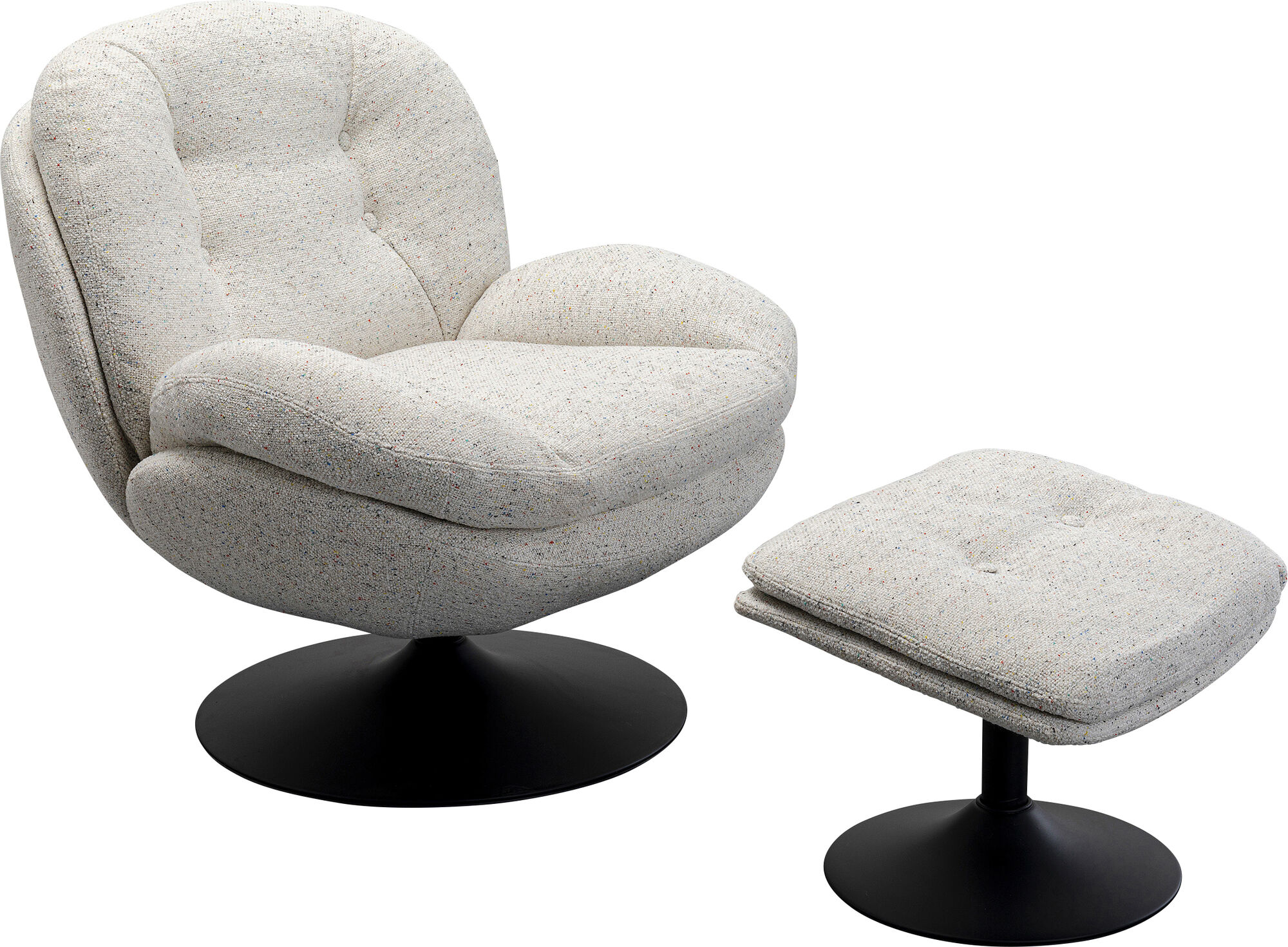 Drehsessel + Hocker Stanford - KARE Online GmbH