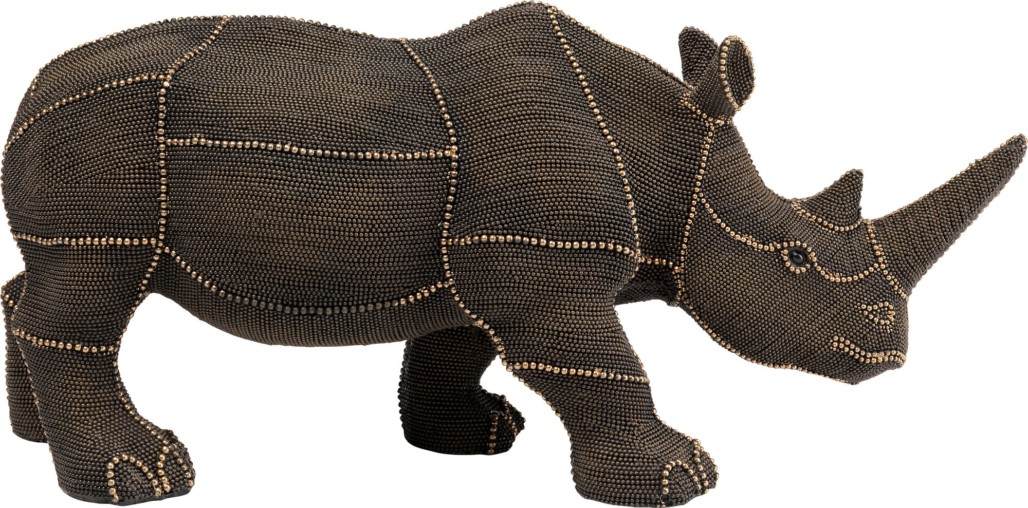 Deko Figur Rhino Rivets Pearls 25cm - KARE Online GmbH