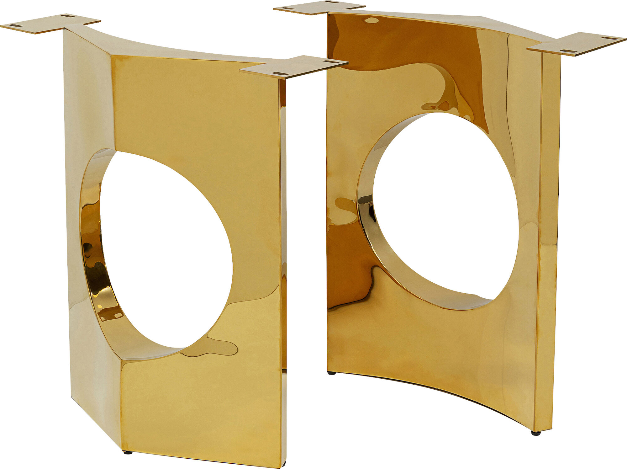 Gestell Tavola Oho Gold (2/Set) - KARE Online GmbH