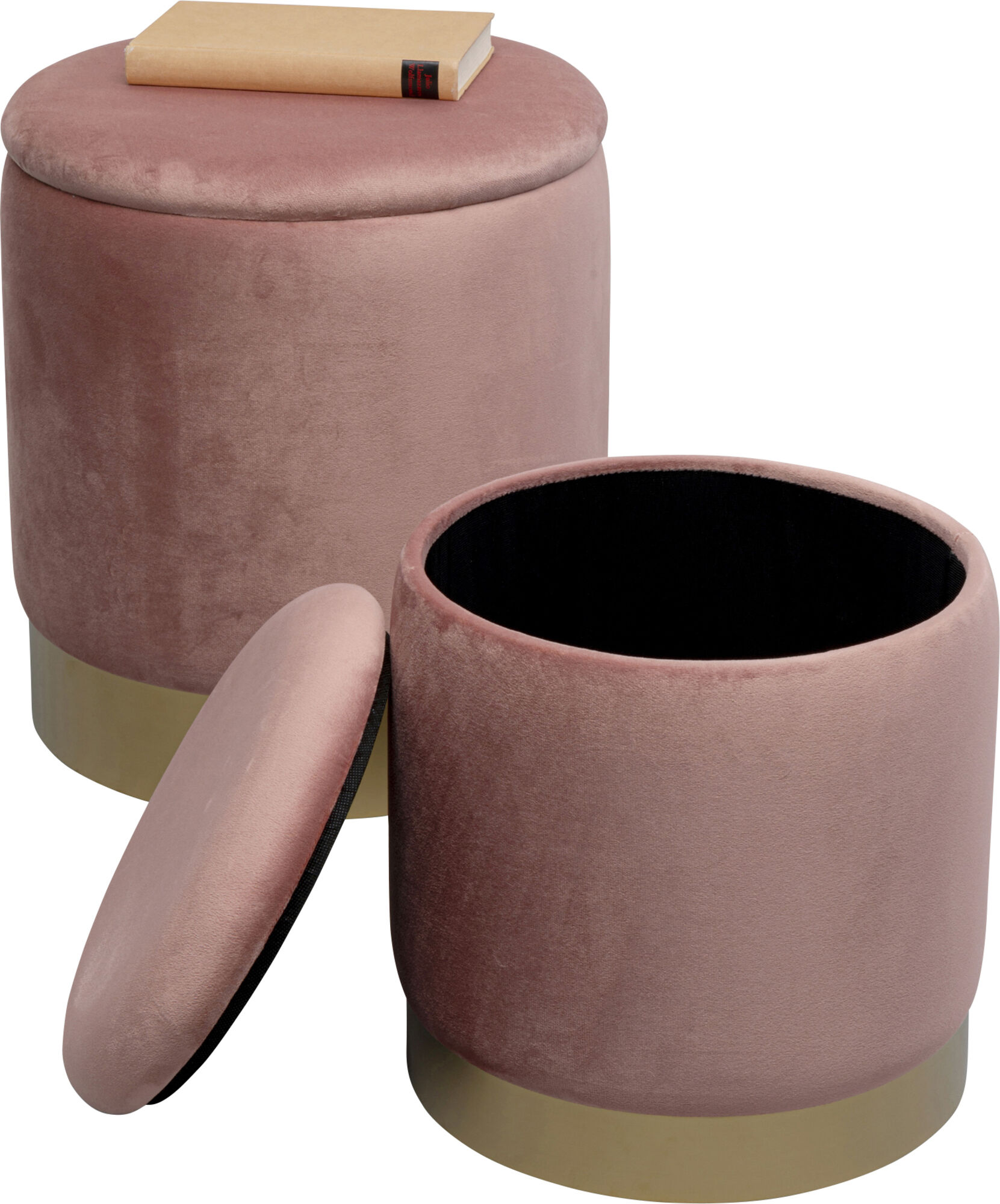 Hocker Cherry Storage Rose Brass (2/Set) - KARE die zwei Wohnsinnigen Handels GmbH