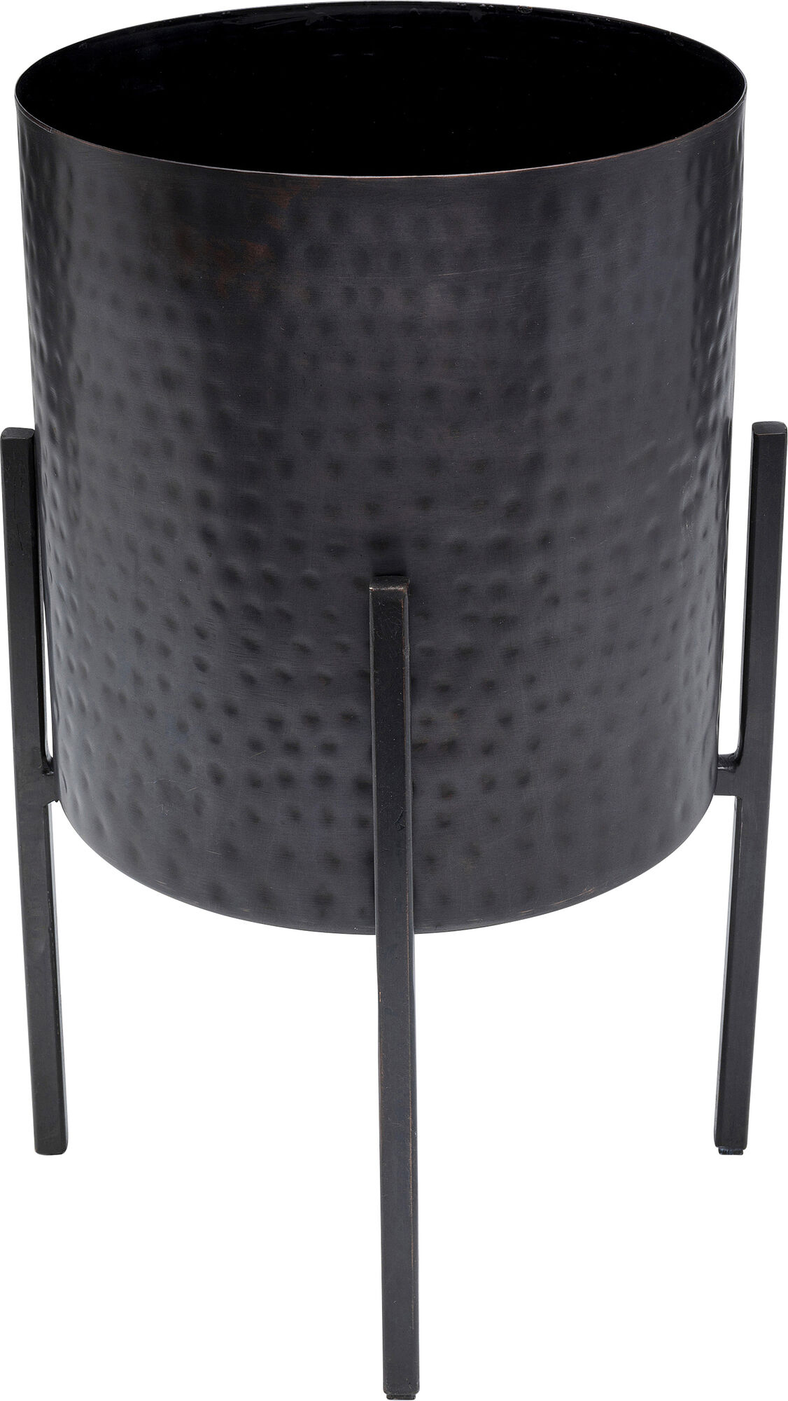 Pflanztopf Mynah Schwarz 42cm - KARE die zwei Wohnsinnigen Handels GmbH