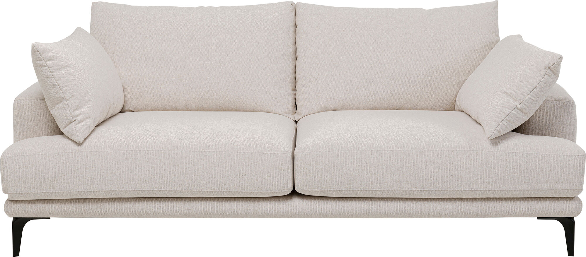 Sofa Napoli 3-Sitzer Creme 227cm - KARE Online GmbH