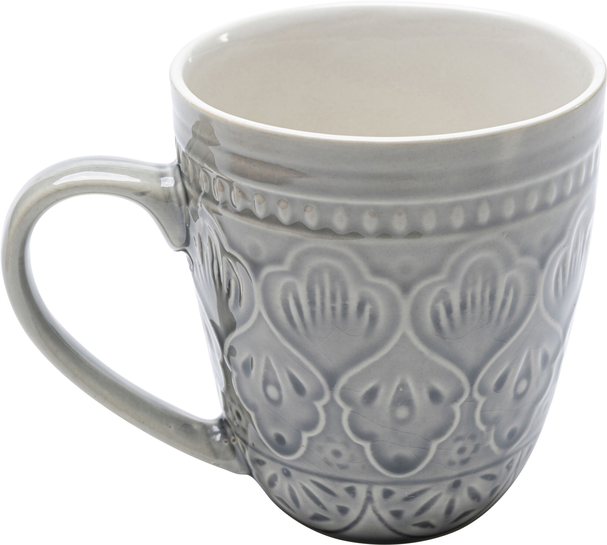 Tasse Sicilia Mandala Grau 10cm - KARE die zwei Wohnsinnigen Handels GmbH