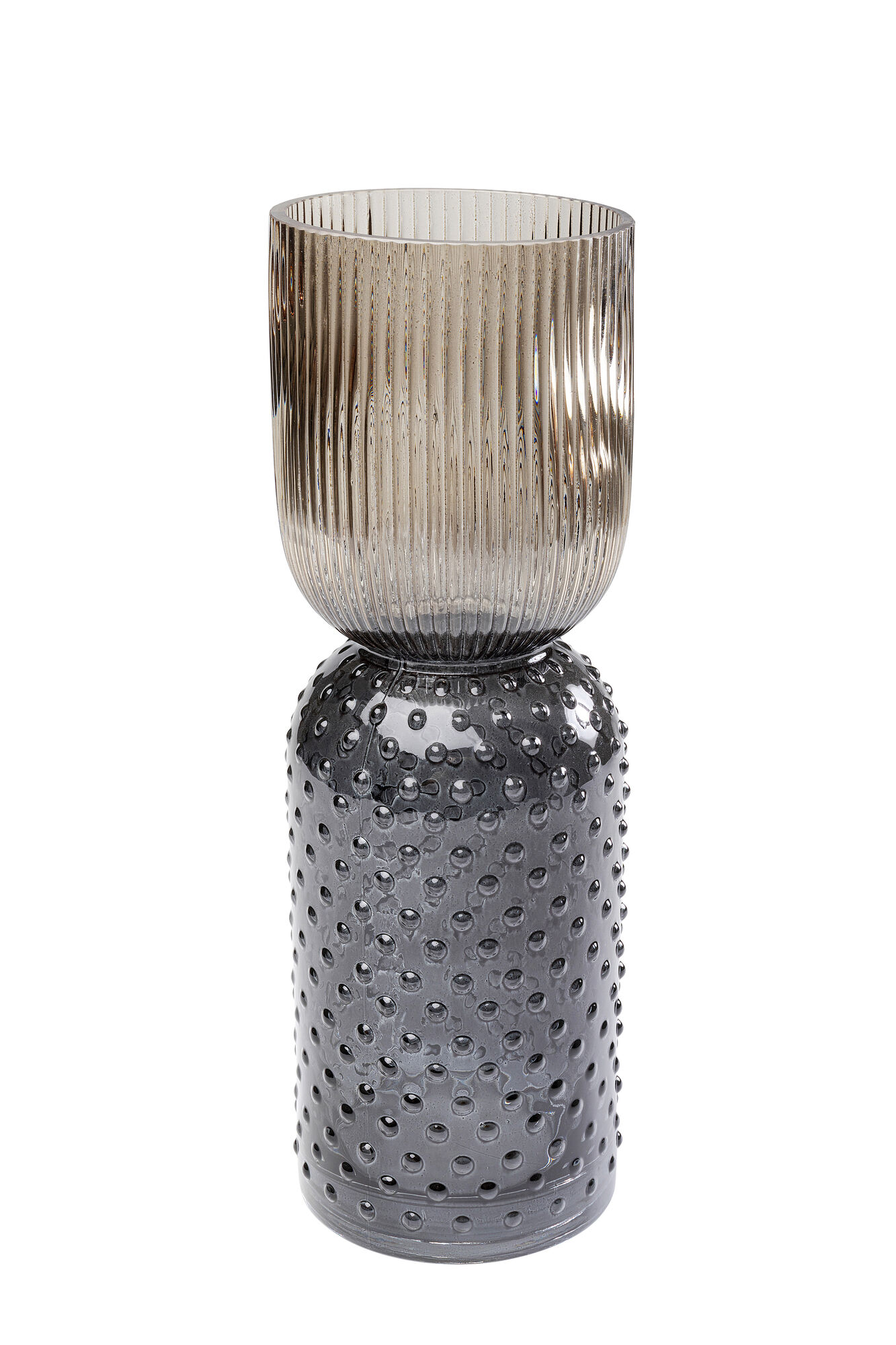 Vase Marvelous Duo Braun Grau 38cm - KARE Online GmbH