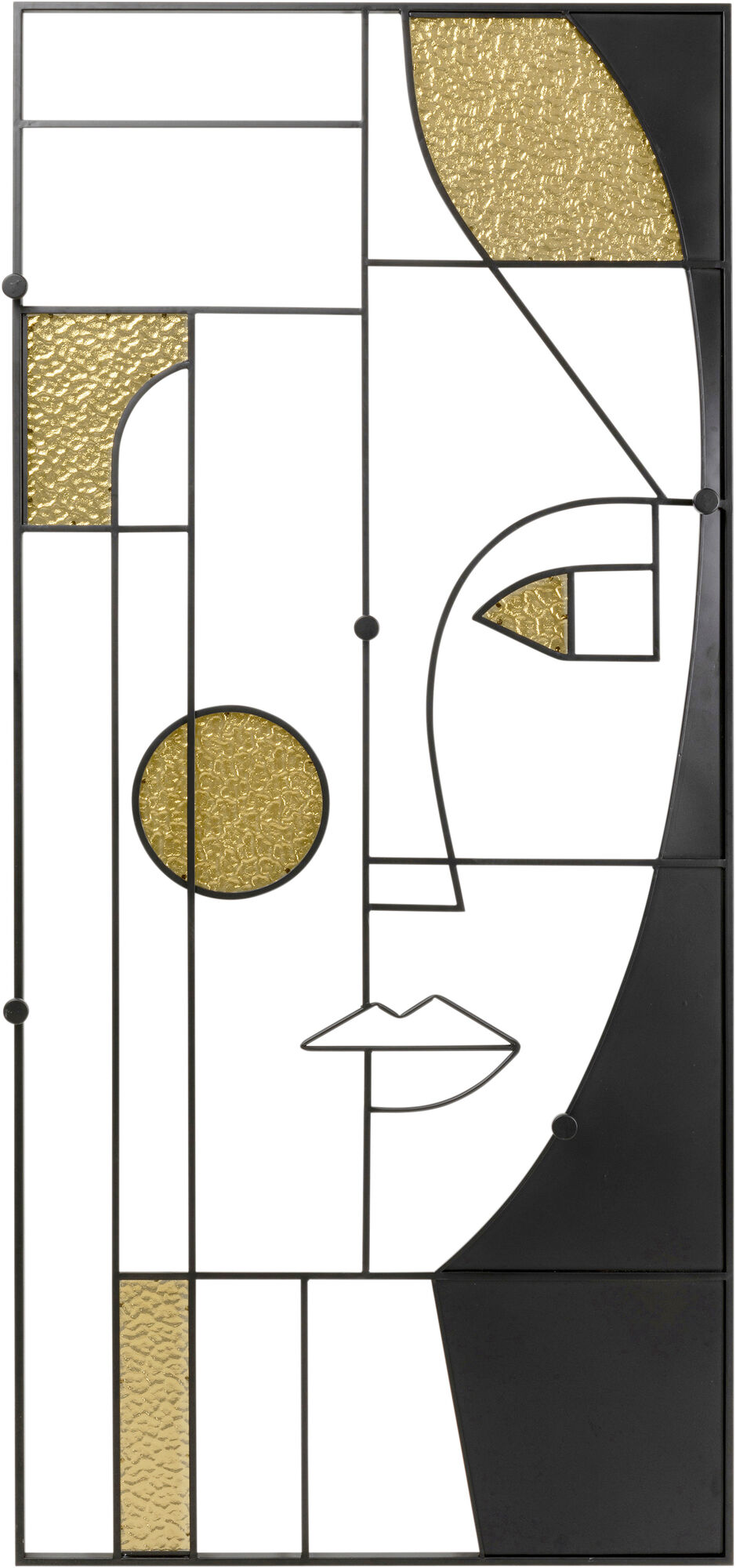Wandgarderobe Art Girl Face 90x200cm - KARE Online GmbH