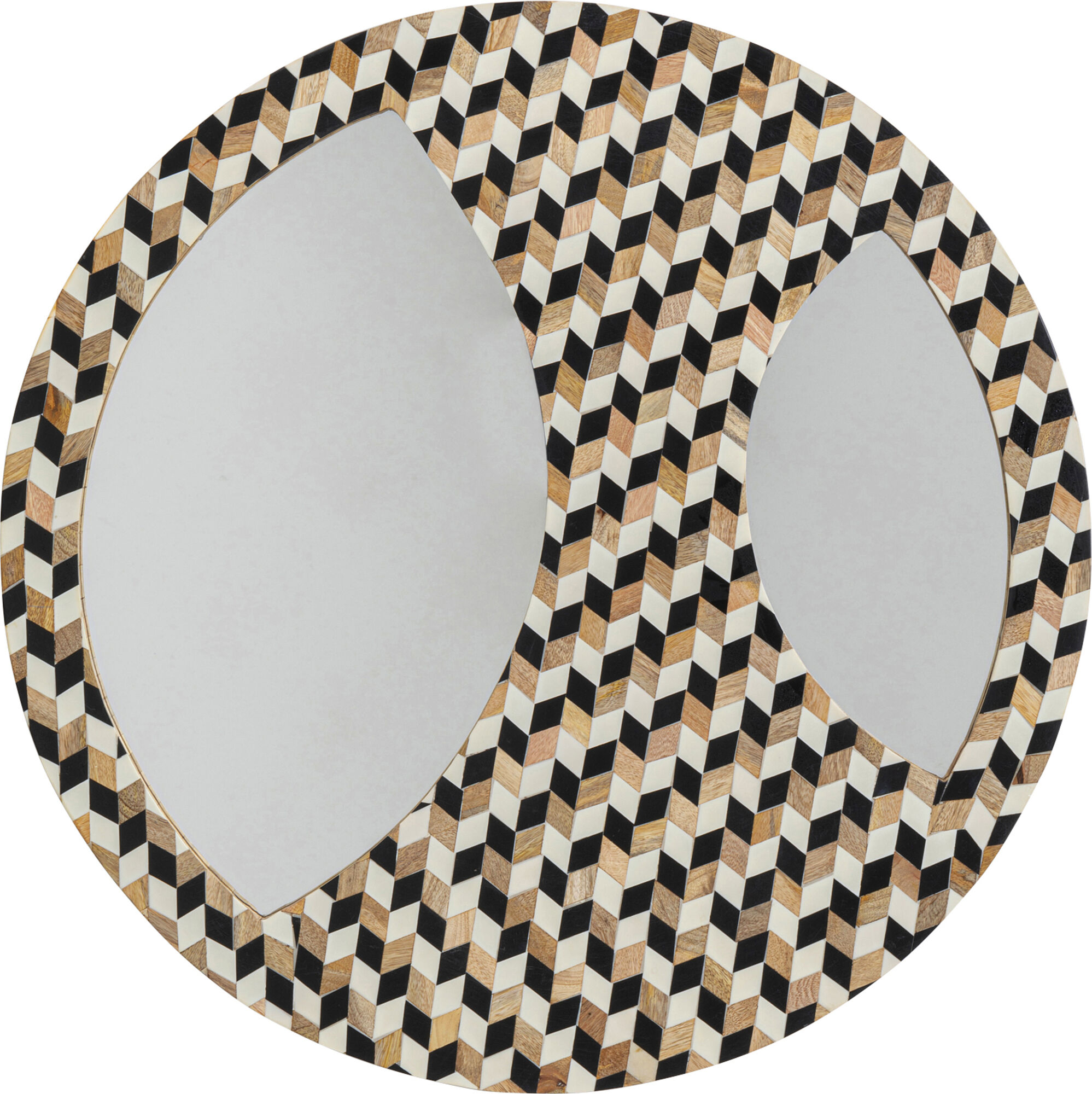 Wandspiegel Tahiti Ø67cm - KARE die zwei Wohnsinnigen Handels GmbH