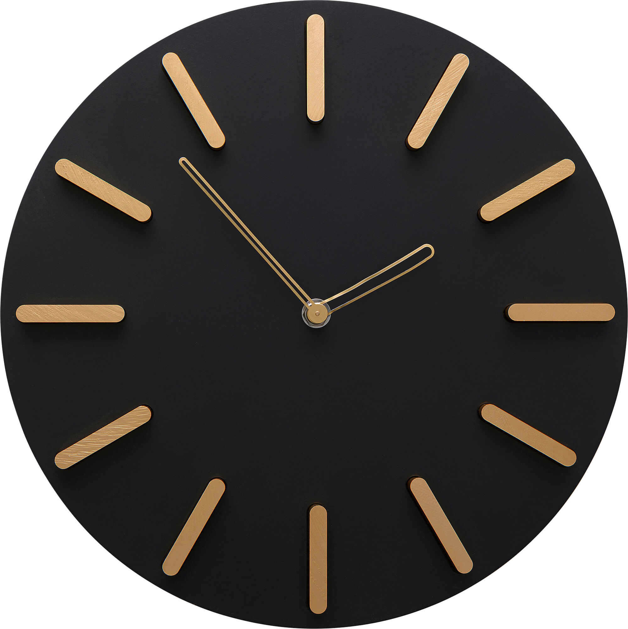 Wanduhr Central Park Schwarz Ø30cm - KARE Online GmbH