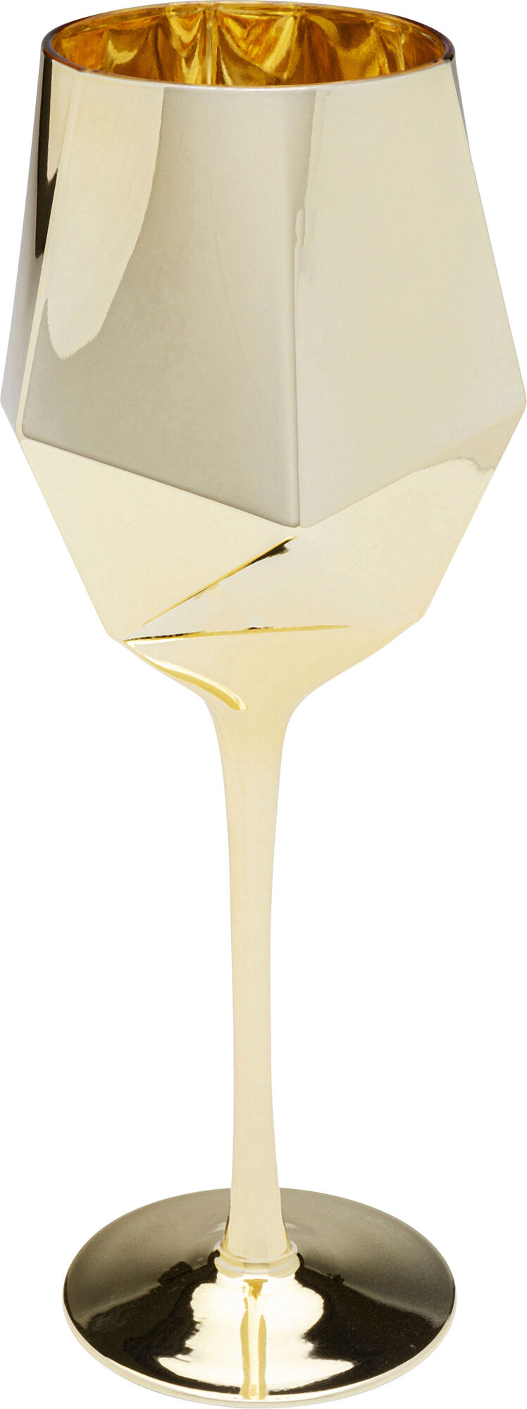 Weinglas Diamond Gold - KARE Online GmbH